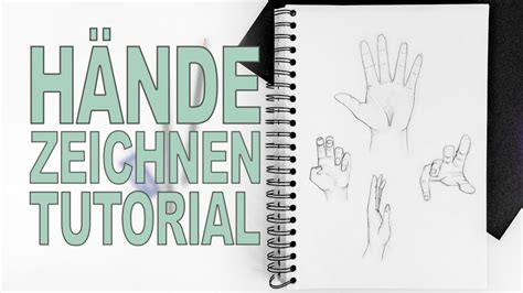HÄNDE ZEICHNEN Tutorial für Anfänger Schritt Für Schritt ZEICHNEN