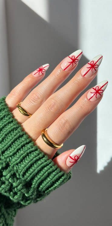 Festive Fingertips 52 Enchanting Christmas Nail Ideas Present