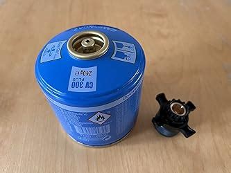 Jeebel Camp Ventilkartuschen Adapter für Campingaz Easy Click CV