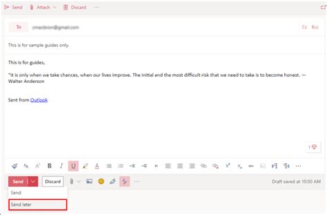 Comment Programmer Un E Mail Dans Outlook All Things Windows