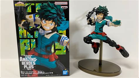 Unboxing My Hero Academia THE AMAZING HEROES PLUS Vol 2 Izuku Midoriya
