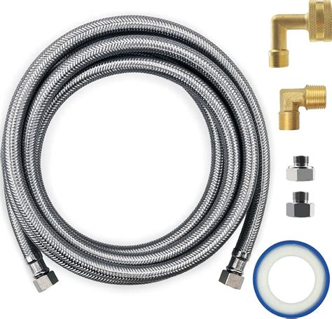 Universal Dishwasher Installation Kit 10 Ft Premium Stainless Steel
