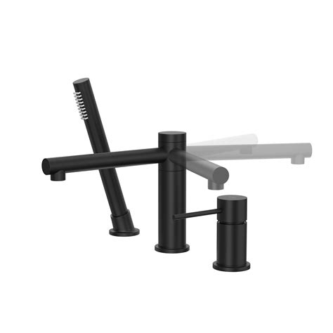 Bateria Wannowa Otworowa Corsan Cmb Bl Lugo Czarna Z Wylewk I