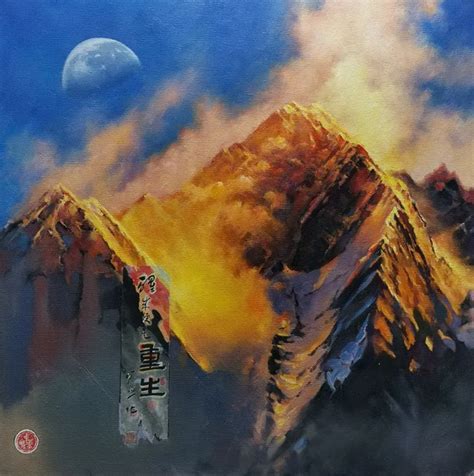 ORIENTAL艺术焦点本期聚焦 日月山川同气连枝陈可之油画作品欣赏 市场观察 雅昌艺术市场监测中心