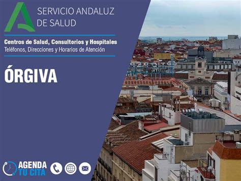 SAS en Órgiva Centros de Salud y Teléfonos