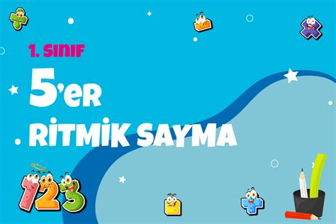 5 er 5 er Ritmik Sayma Setenay Öğretmen
