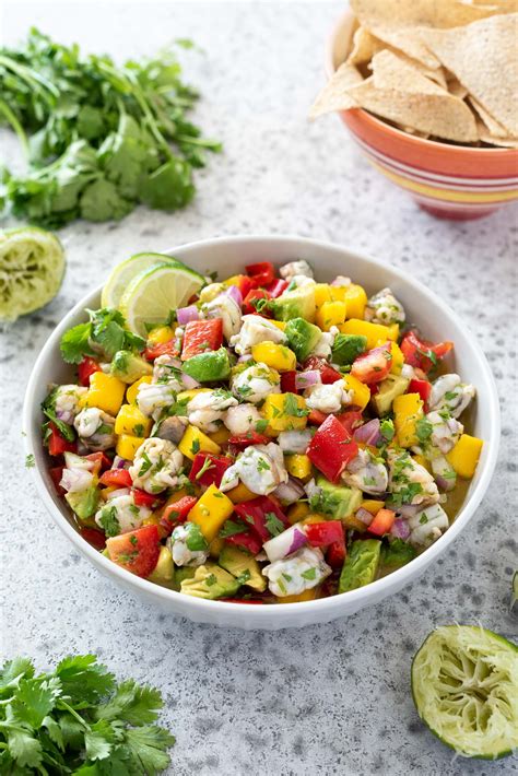 Easy Shrimp Ceviche Recipe Flavor The Moments