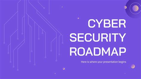 Cyber Security Roadmap Google Slides PPT