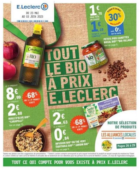 Semaine Week Catalogue E Leclerc E Leclerc