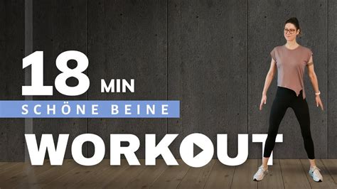 Bein Workout für Zuhause ohne Geräte Deutsch leicht Anfänger 18