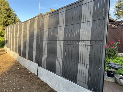 Brise Vue Lippi Aquilon Avec Occultant Composite Anthracite Et Quartz