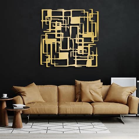 Amazon Metal Wall Art Geometric Metal Wall Decor Metal Abstract