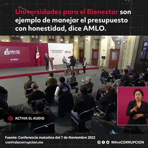 Mexicanos Contra la Corrupción on Twitter AMLO mencionó en la