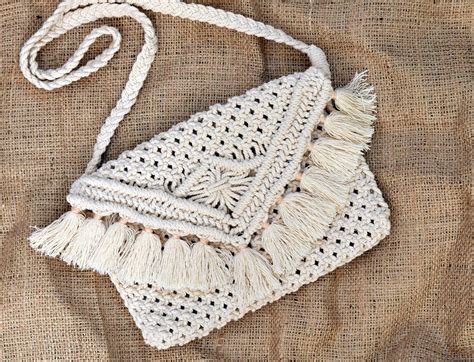 Generic Looks Hand Work Women S Handmade Macrame Crossbody Sling Bags