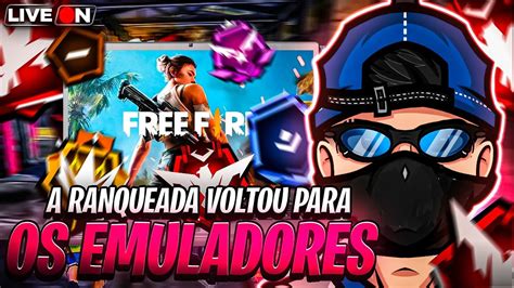 FF AO VIVO RUMO AO TOP 100 GLOBAL DE VITORIAS SOLO RANKED YouTube