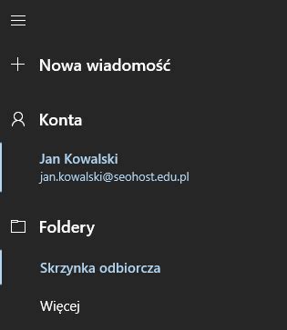 Poczta Windows jak wysłać wiadomość DO DW UDW