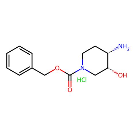 3R 4S 4 Amino 3 Hydroxy Piperidine 1 Carboxylic Acid Benzyl Ester