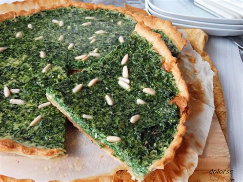 Blog De Cuina De La Dolorss Quiche De Espinacas Y Queso De Cabra