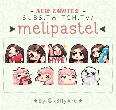Portfolio Custom Emotes Custom Twitch Graphics Channel Art Artofit