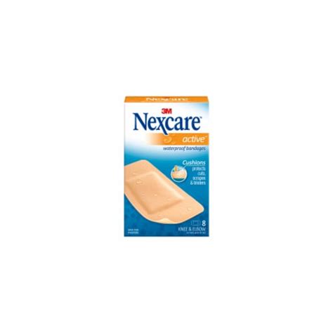 Nexcare Active Waterproof Bandages Knee And Elbow 8 Ct 8 Ct QFC