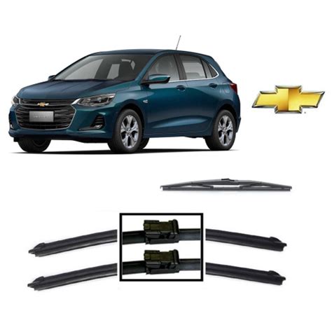 Kit Palheta Limpador Parabrisa Tracker 2020 2021 2022 2023 Escorrega