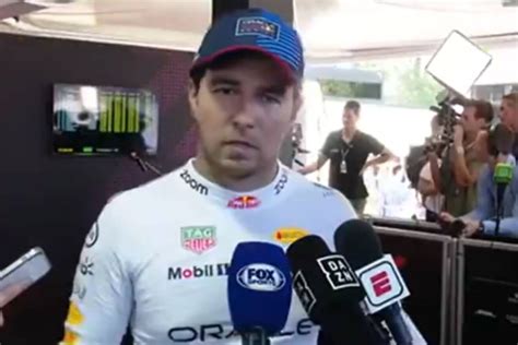 Checo Pérez lamenta desastre en Calificación Teníamos más potencial