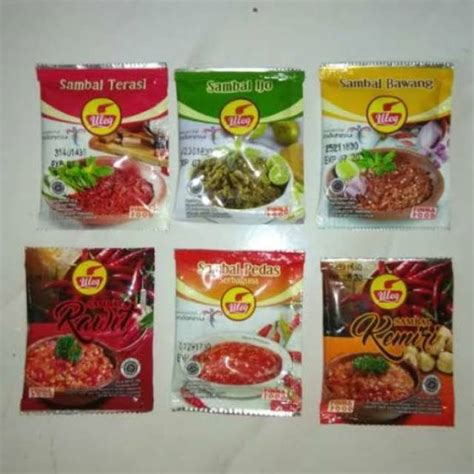 Jual Sambal Uleg Finna Berbagai Varian Rasa 1 Renteng 10 Sachet