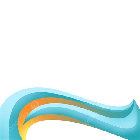 Variación De Banner De Curvas De Color PNG Curvas Pancartas Curva