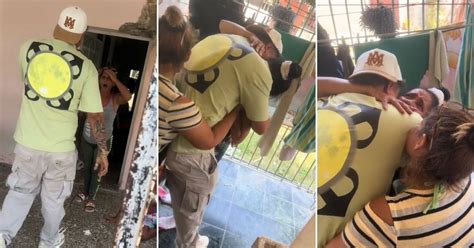 Cubano Regresa Inesperadamente A La Isla Y Conmueve A Su Madre En