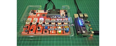 usb serial communication using raspberry pi and microbit