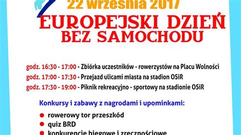 Biłgoraj OSiR zaprasza na Dzień bez samochodu