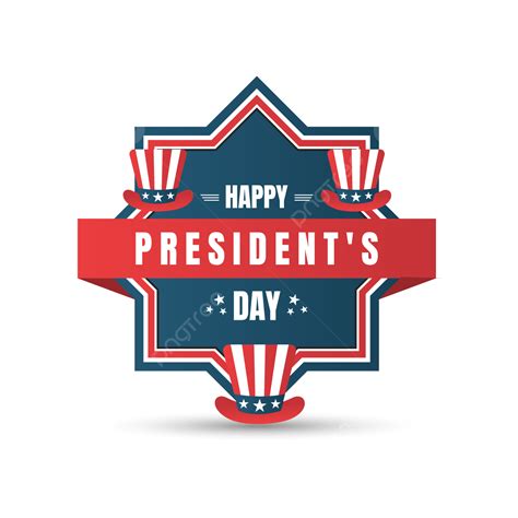 Feliz Dia De Los Presidentes Diseño Creativo Elemento Png PNG dibujos