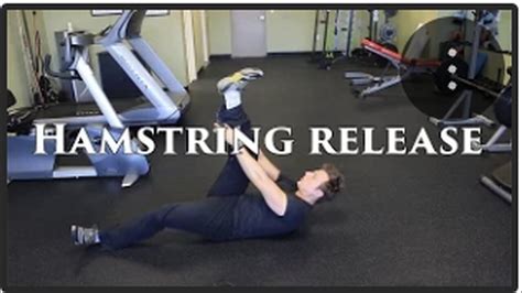 The BEST Way To Release Tight Hamstrings Hamstring Stretching