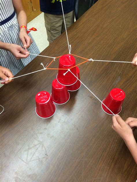 Ms Sepp S Counselor Corner Teamwork Cup Stack Take 2 Team Building