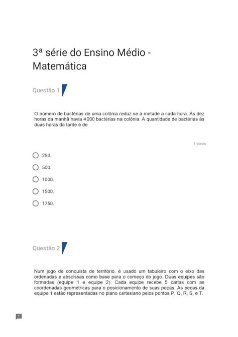 PDF 3ª série do Ensino Médio Matemática PDF file3ª série do