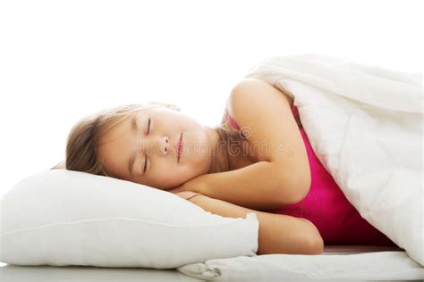 Sono Da Menina Imagem De Stock Imagem De Descansar Ocasional 47062277