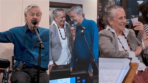 Caetano Veloso E Maria Beth Nia Mostram Ensaios De Nova Turn