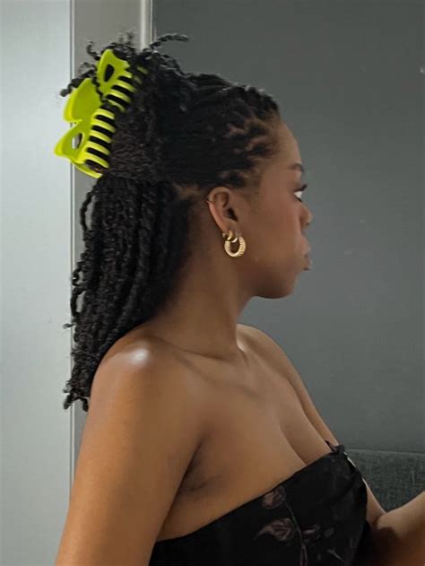 Claw Clip Mini Twists In 2023 Mini Twists Natural Hair Twist
