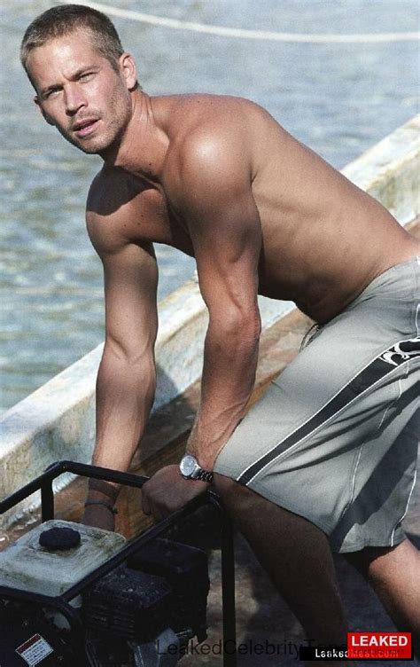 Paul Walker Cock Pics Videos Pics Male Celebs