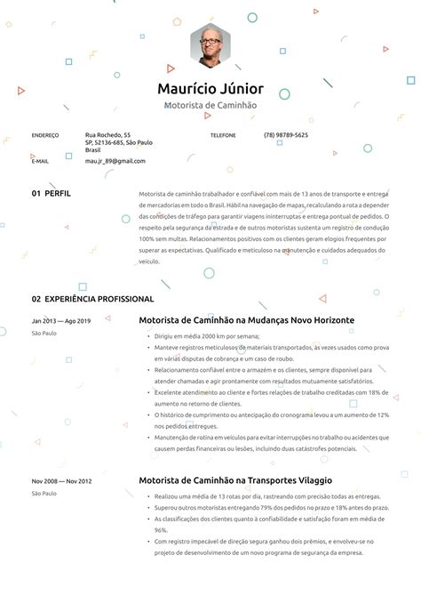 Modelos de currículo profissional Word e PDF Baixe gratuitamente