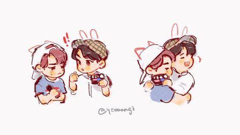 Reasons To Ship Yeonbin Soojun Chibi Fan Art Art