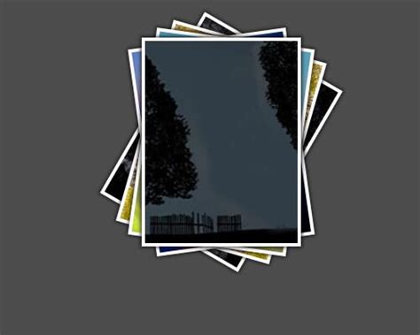 网页图片相册动画展示特效css3样式代码 100素材网
