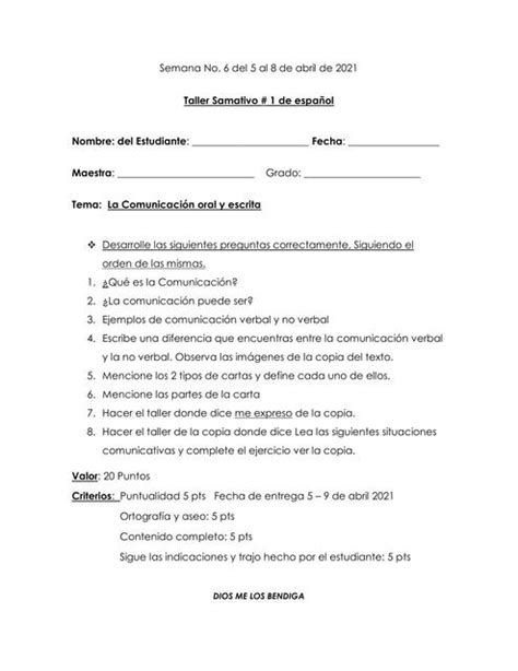 Práctica de la comunicación oral y escrita Millie Ramos uDocz