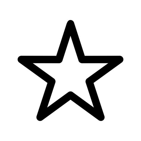 Vector Icono De Estrella PNG Dibujos Iconos Estrella Alto