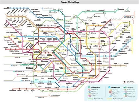 Metro In Tokyo Tickets Lines Tokyo Metro Toei Subway