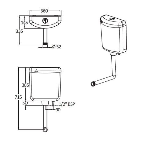 Jaquar Flushing Systems Whc Wht A Slim Wall Hung Cistern In Saudi