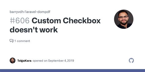 Custom Checkbox Doesn T Work Issue 606 Barryvdh Laravel Dompdf