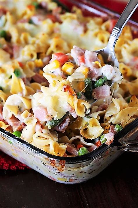 Leftover Ham Noodle Casserole The Kitchen Is My Playground