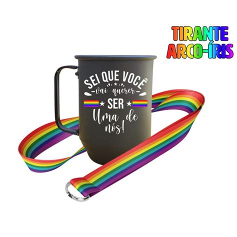 Caneca De Aluminio Personalizada Sei Que Voce Vai Querer Ser