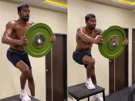 Making Every Bit Count Hardik Pandya Working Hard On His Fitness
